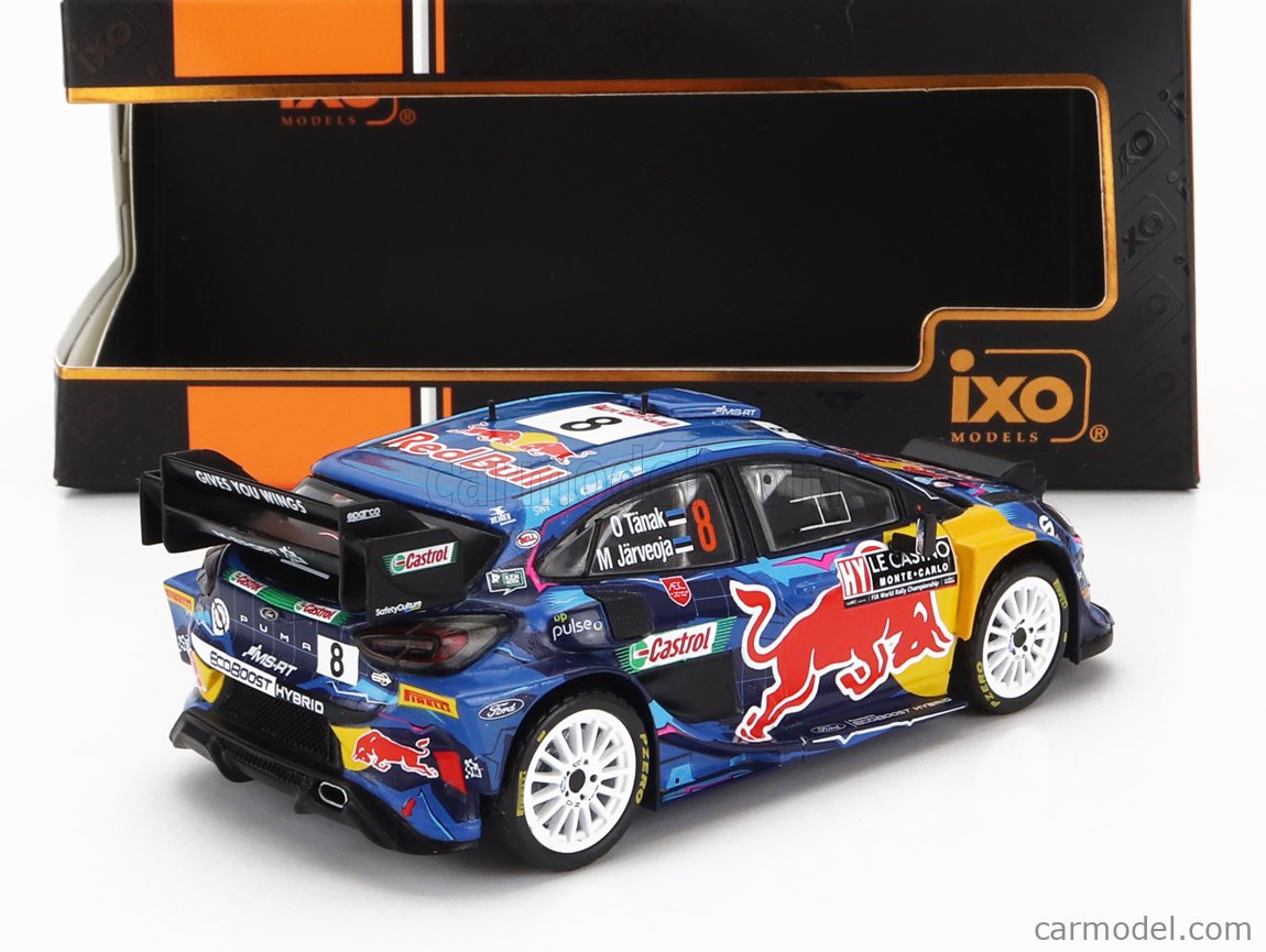 IXO-MODELS RAM879.22 Scale 1/43 | FORD ENGLAND PUMA RALLY1 TEAM RED ...
