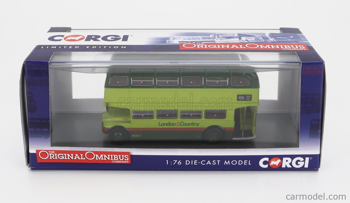 CORGI OM46313A Scale 1/76 | AEC RM AUTOBUS LONDON & COUNTRY 406 EPSON ...