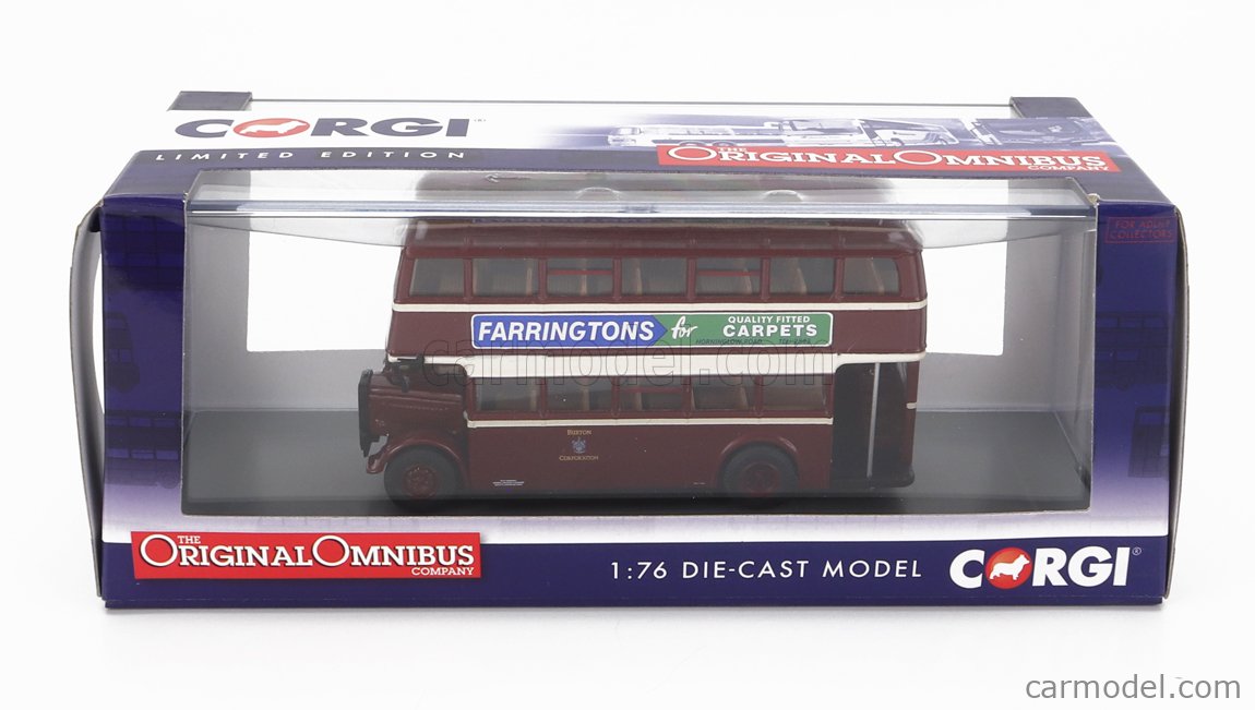 CORGI OM43917B Scale 1/76 | GUY UTILITY AUTOBUS BURTON CORPORATION 6 ...