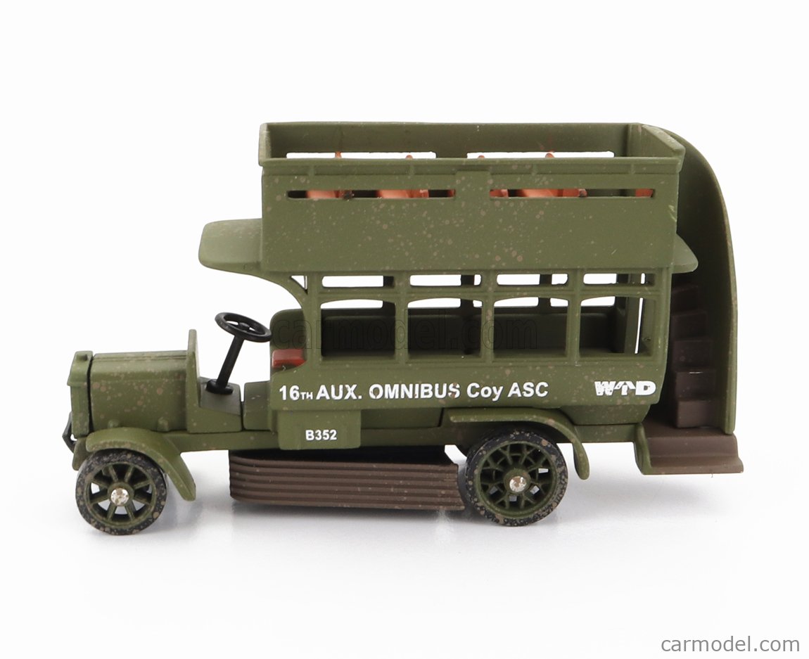 CORGI CS90611 Scale 1/87 | AEC TYPE B OLD BIL MILITARY BUS 1914 ...