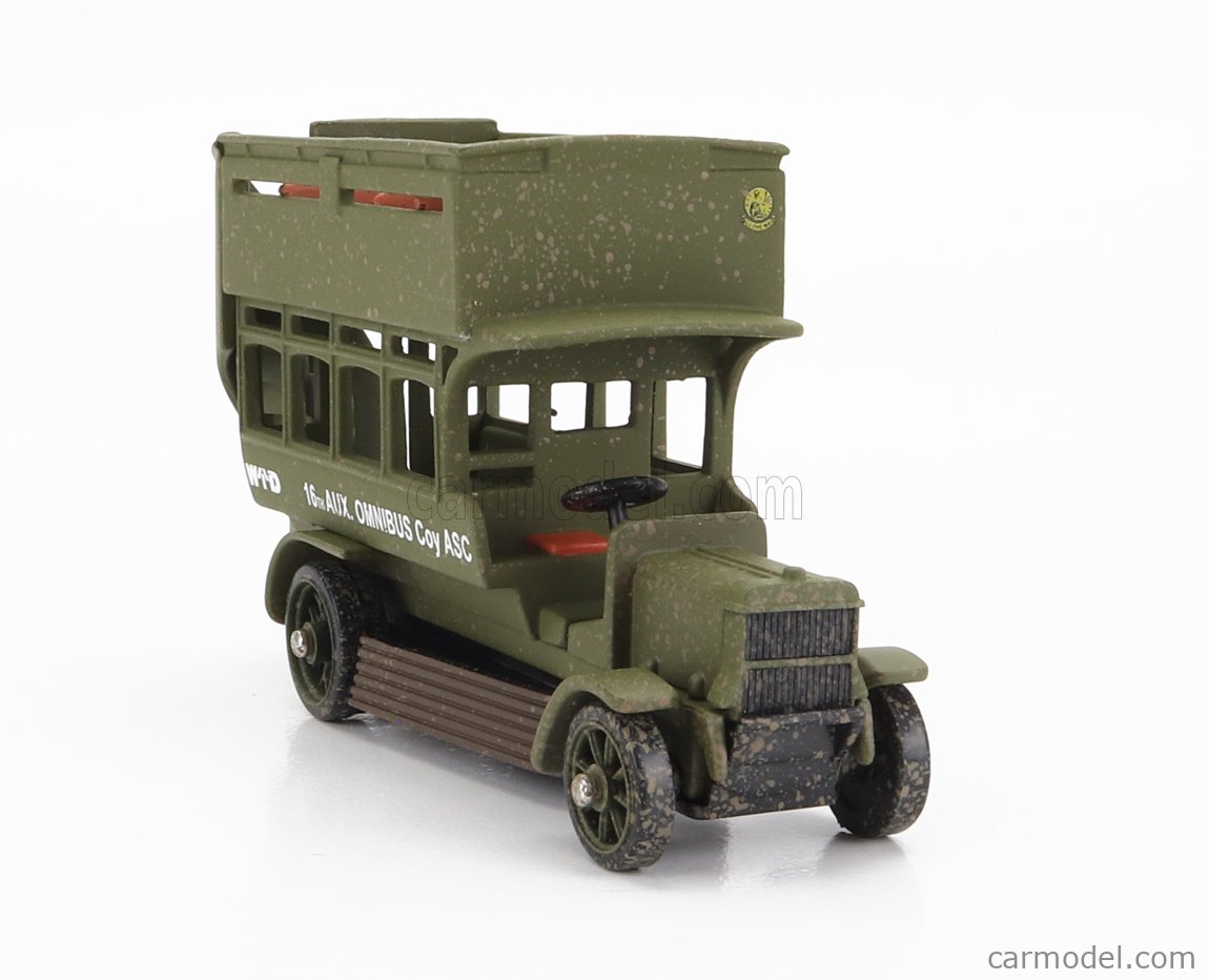 CORGI CS90611 Scale 1/87 | AEC TYPE B OLD BIL MILITARY BUS 1914 ...