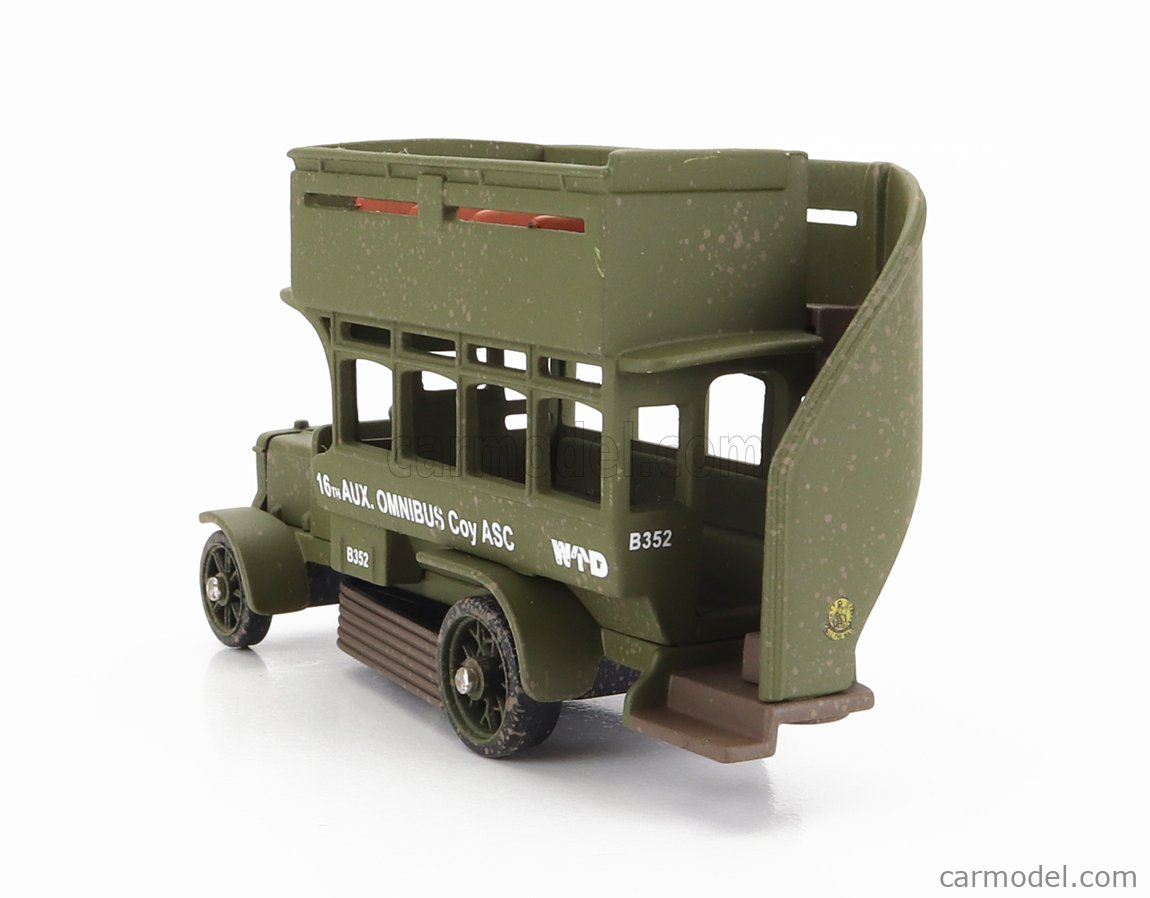 CORGI CS90611 Scale 1/87 | AEC TYPE B OLD BIL MILITARY BUS 1914 ...