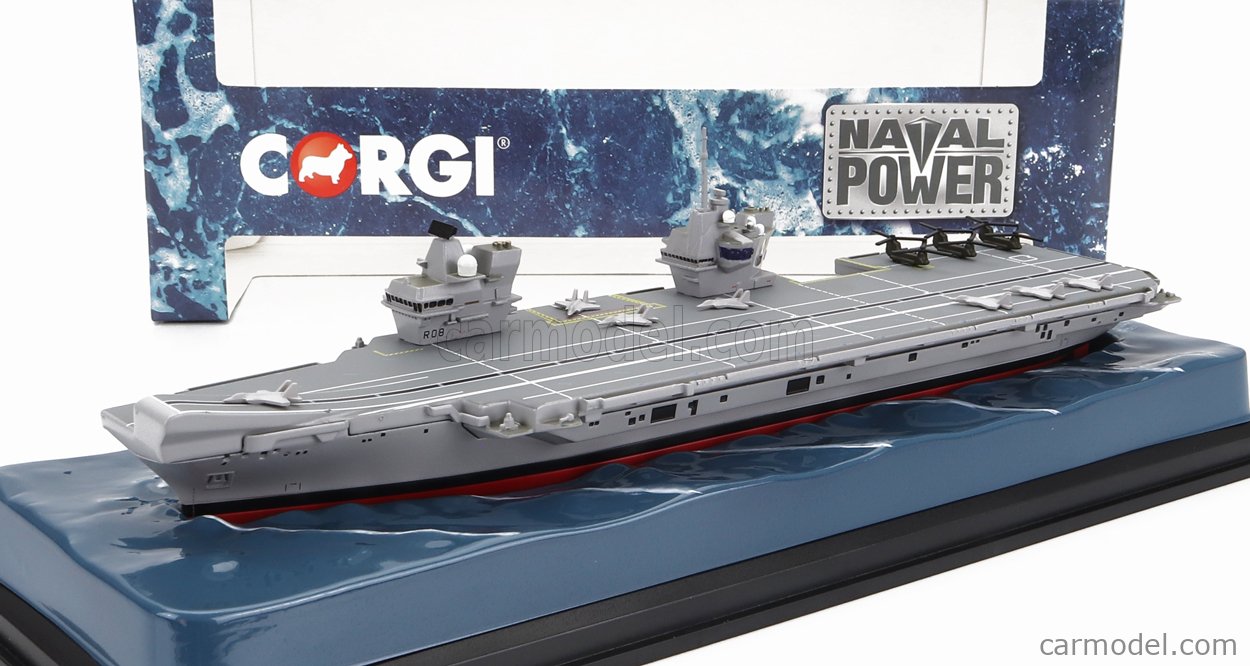 CORGI CC75000 Scale 1/1250 | SHIP HMS QUEEN ELIZABETH (R08) PORTAEREI ...