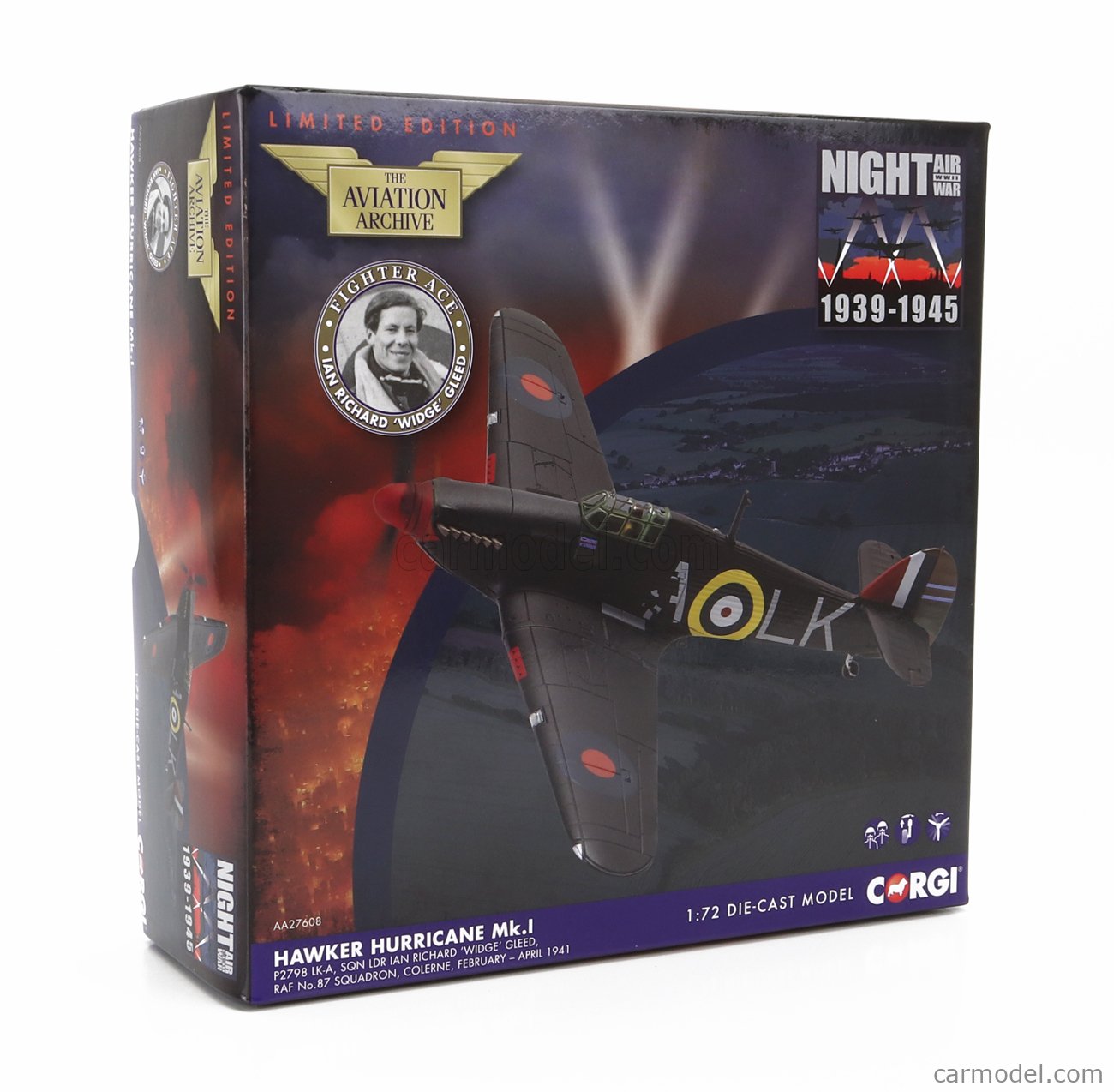 CORGI AA27608 Scale 1/72 | HAWKER HURRICANE MKI MILITARY AIRPLANE 1941 ...