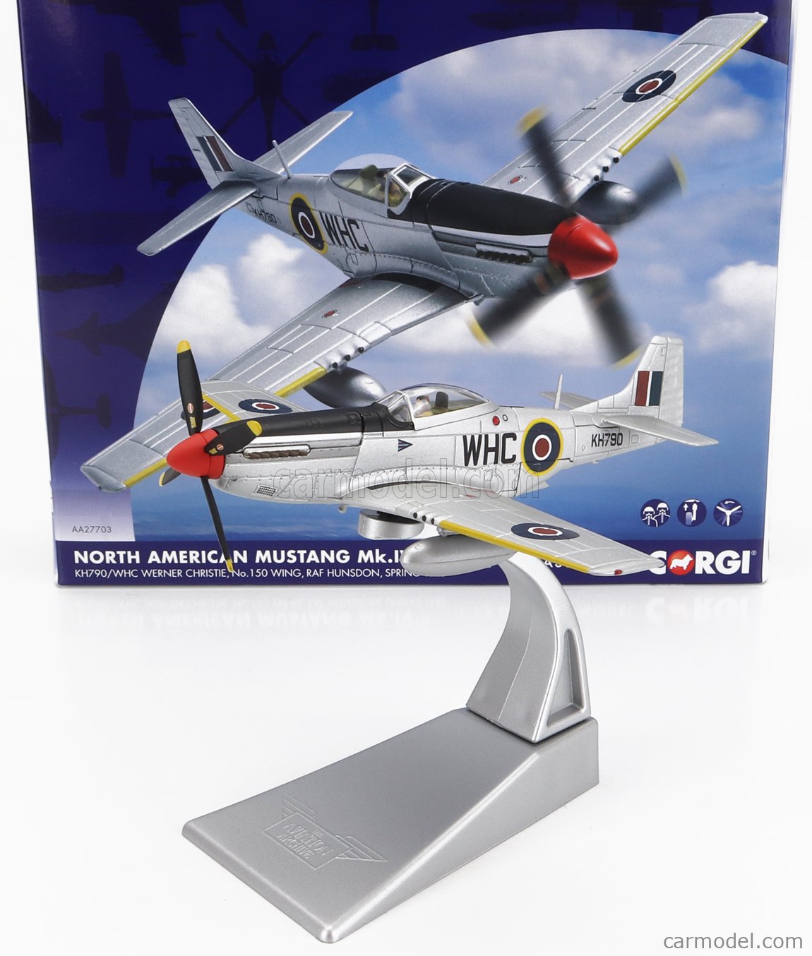 CORGI AA27703 Scale 1/72 | NORTH AMERICAN MUSTANG MKIV MILITARY ...