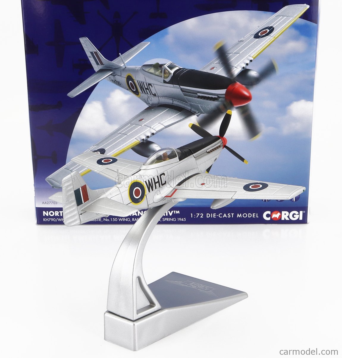 CORGI AA27703 Scale 1/72 | NORTH AMERICAN MUSTANG MKIV MILITARY ...