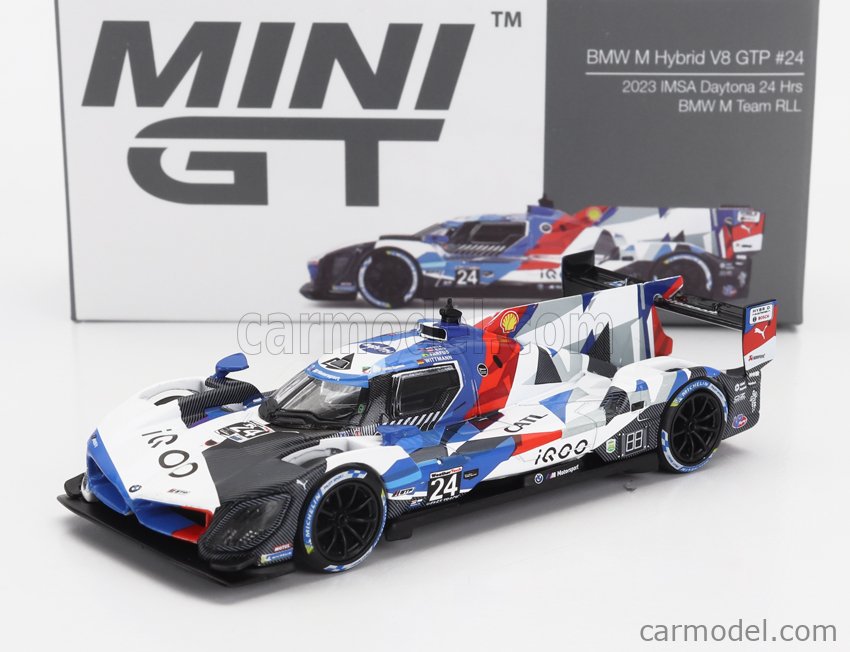 MINI-GT MGT00670-L Echelle 1/64 | BMW M-HYBRID V8 GTP TEAM RLL N 24 24h ...