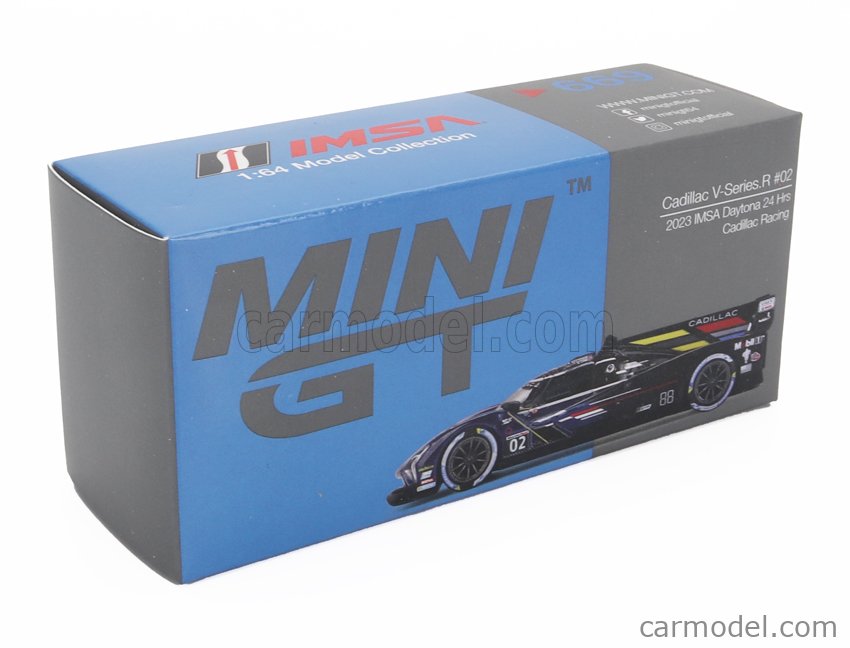 MINI-GT MGT00669-L Scale 1/64 | CADILLAC V-SERIES R 5.5L V8 TEAM ...