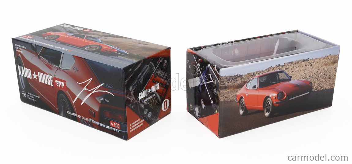 MINI-GT KHMG100 Scale 1/64 | DATSUN FAIRLADY Z N 0 KAIDO GT LARRY CHAN ...