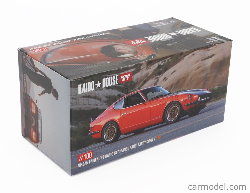 MINI-GT KHMG100 Scale 1/64 | DATSUN FAIRLADY Z N 0 KAIDO GT LARRY CHAN ...
