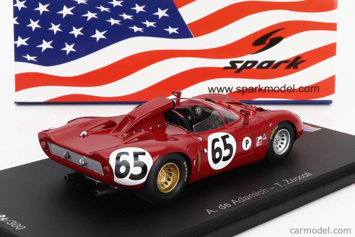 SPARK-MODEL US314 Scale 1/43 | ALFA ROMEO 33 SPIDER TEAM AUTODELTA N 65 ...