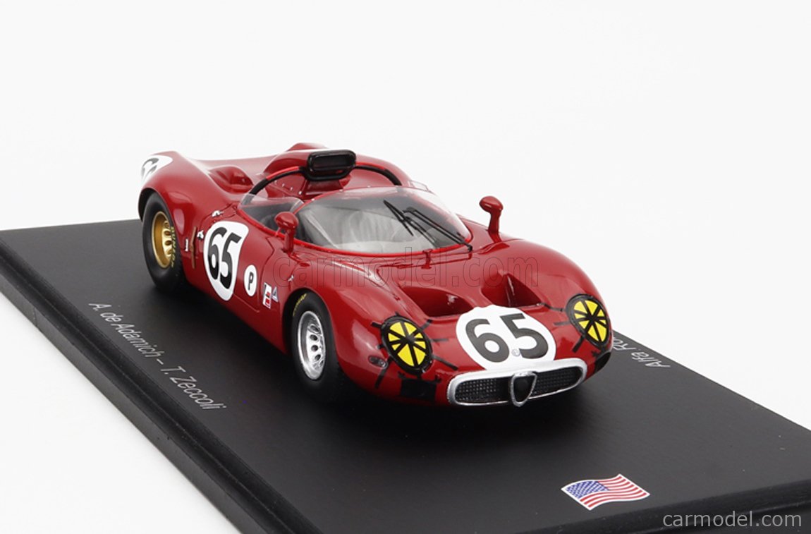 SPARK-MODEL US314 Scale 1/43 | ALFA ROMEO 33 SPIDER TEAM AUTODELTA N 65 ...