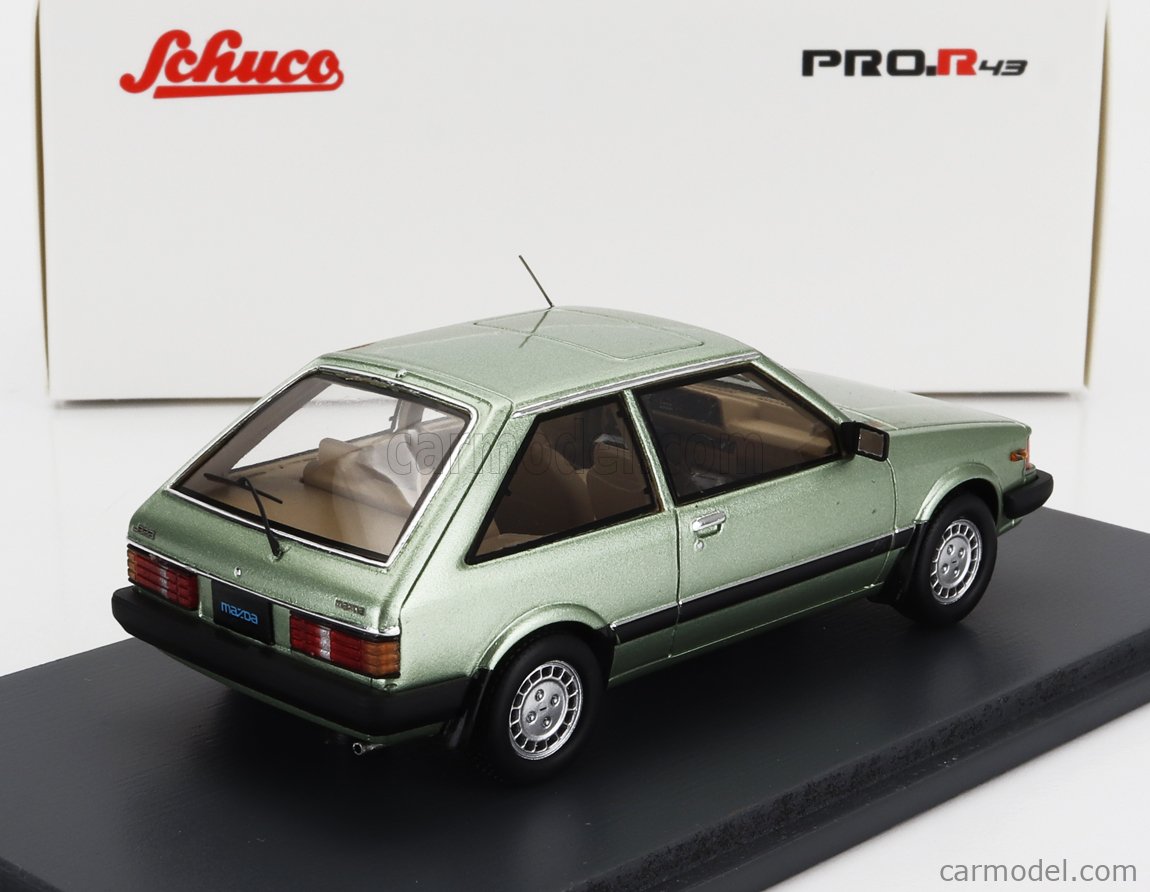 SCHUCO 450934600 Scale 1/43 | MAZDA FAMILIA 323 1980 SILVER