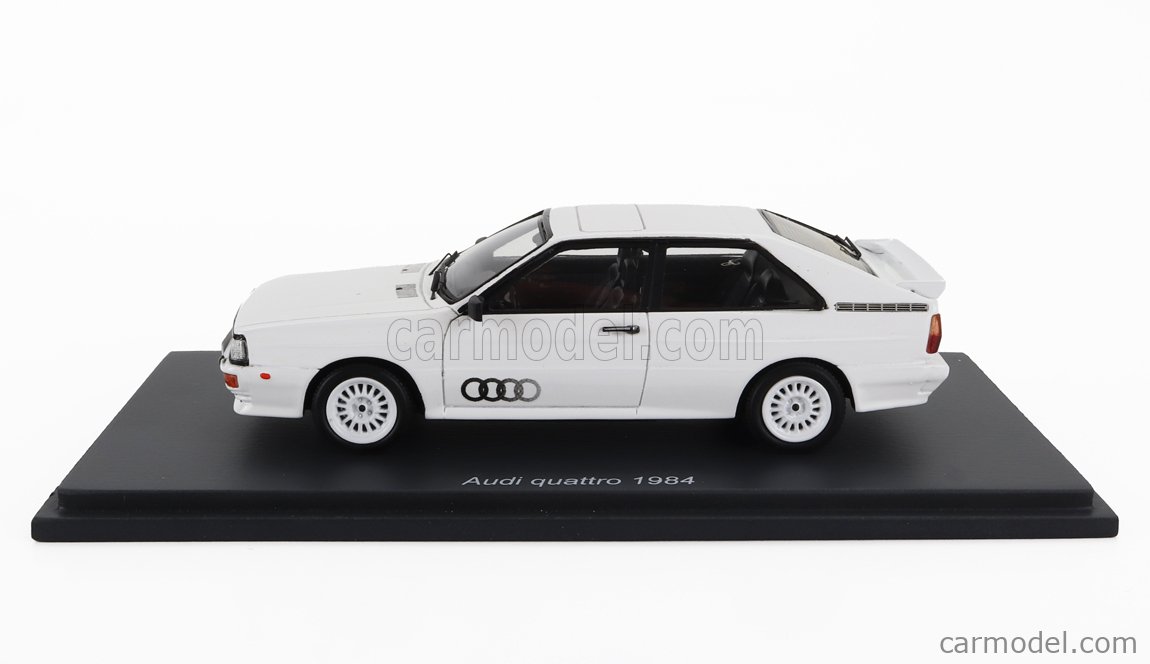 SCHUCO 450923600 Scale 1/43 | AUDI QUATTRO 1984 WHITE