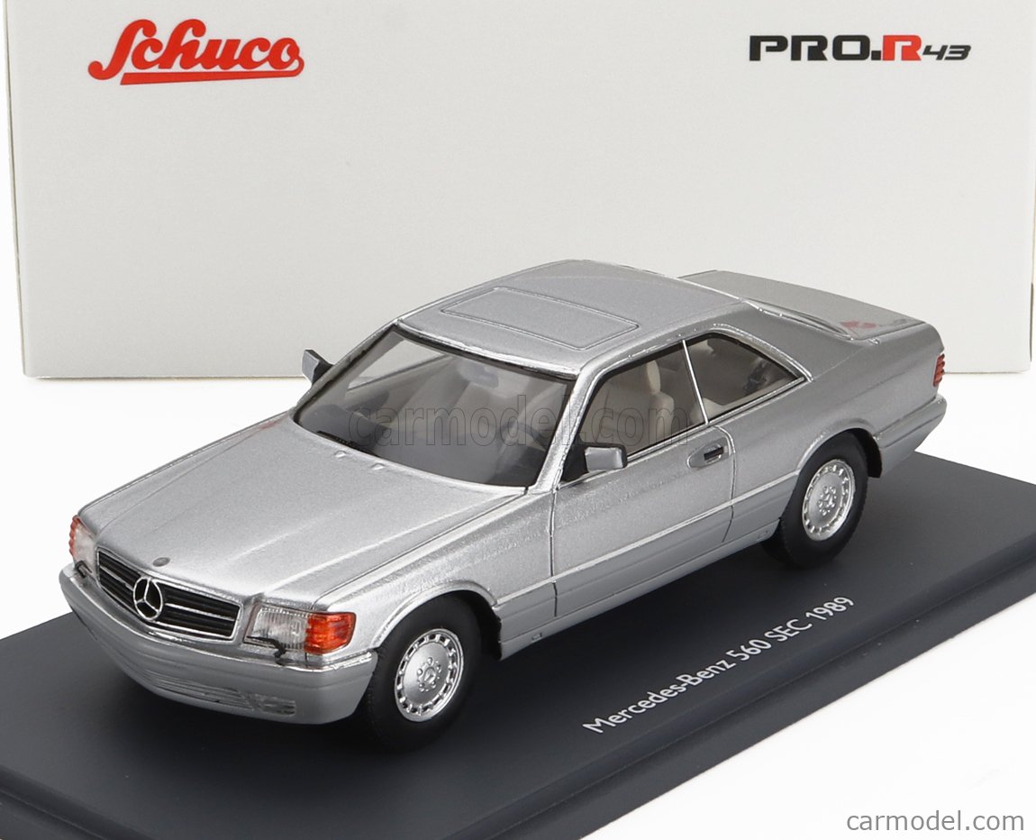 SCHUCO 450921200 Scale 1/43 | MERCEDES BENZ S-CLASS 560SEC (C126) 1989 ...