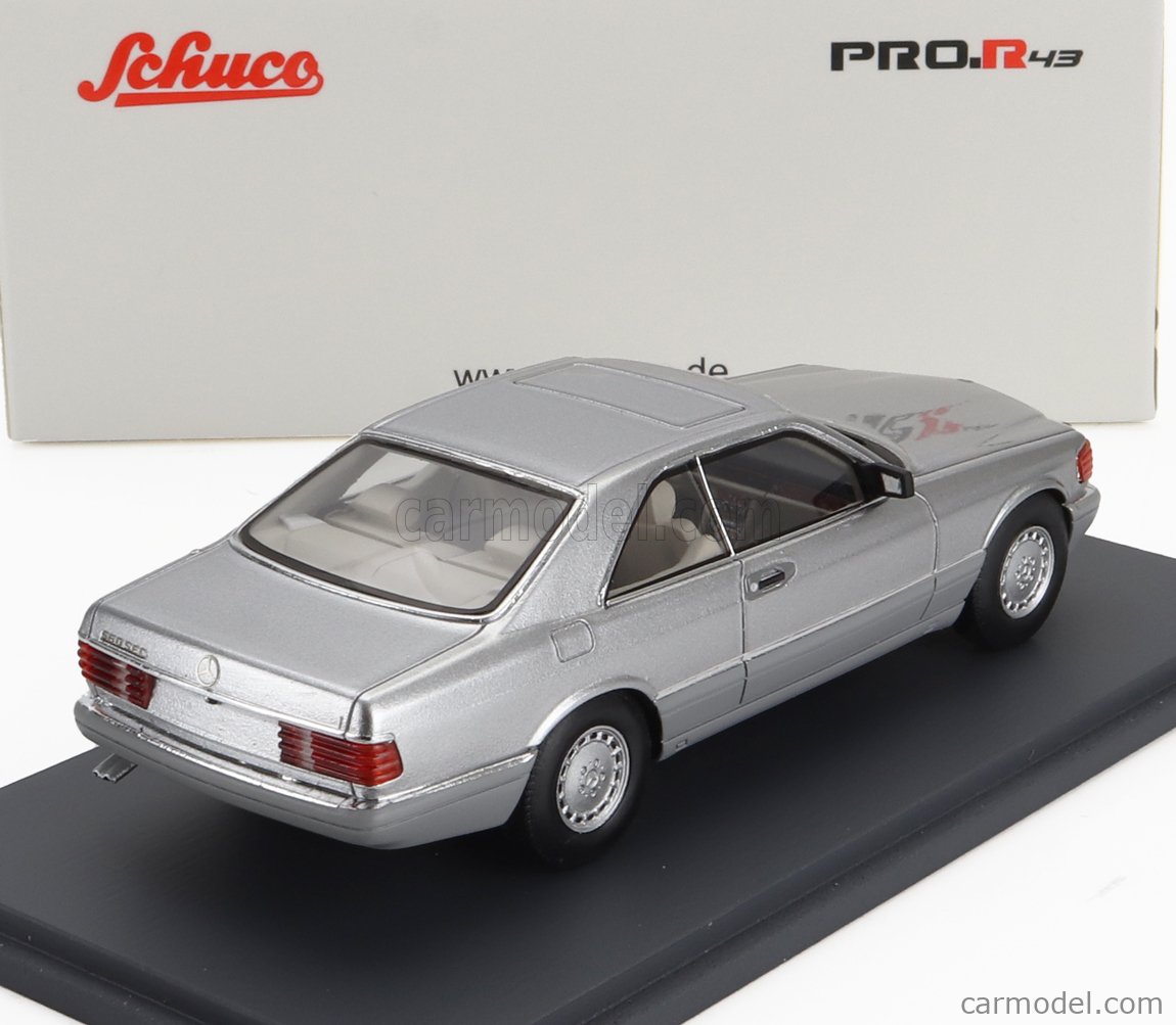 SCHUCO 450921200 Scale 1/43 | MERCEDES BENZ S-CLASS 560SEC (C126) 1989 ...