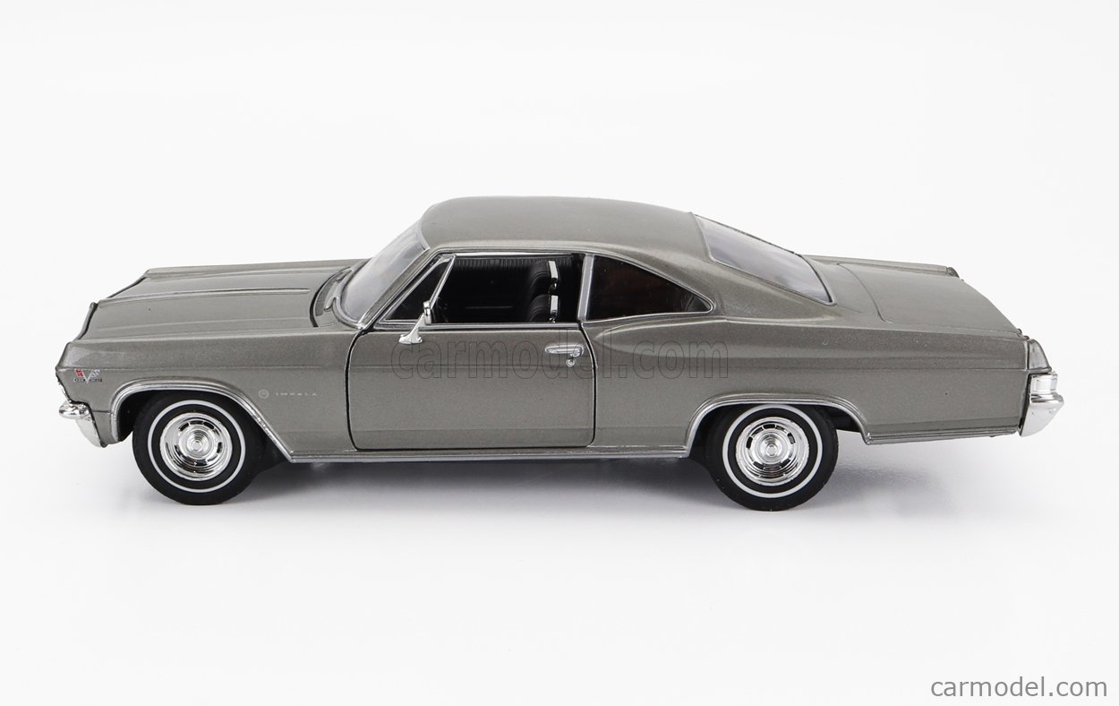 WELLY WE22417W-GRY Scale 1/24 | CHEVROLET IMPALA SS 396 COUPE 1965 BLACK