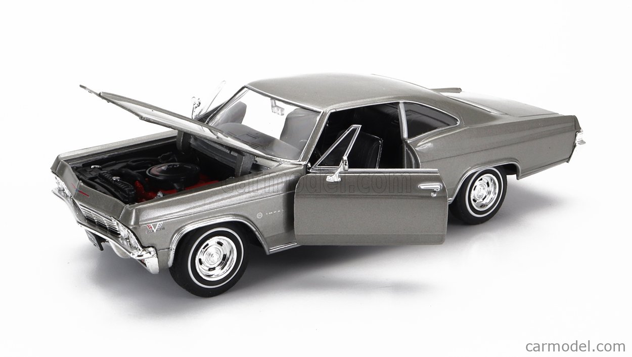 WELLY WE22417W-GRY Scale 1/24 | CHEVROLET IMPALA SS 396 COUPE 1965 BLACK