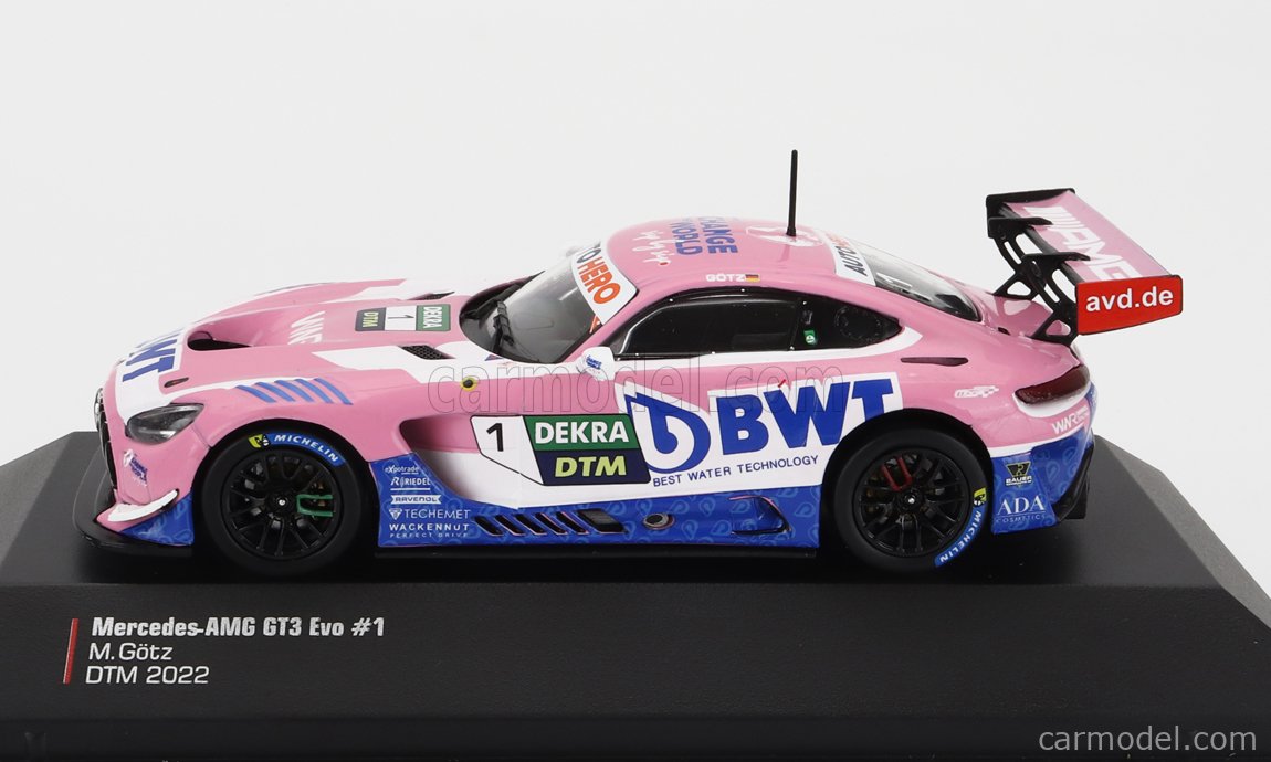 IXO-MODELS WWR-I-AMG-22-4301-DT Scale 1/43 | MERCEDES BENZ AMG GT3 TEAM WINWARD RACING N 1 DTM ...