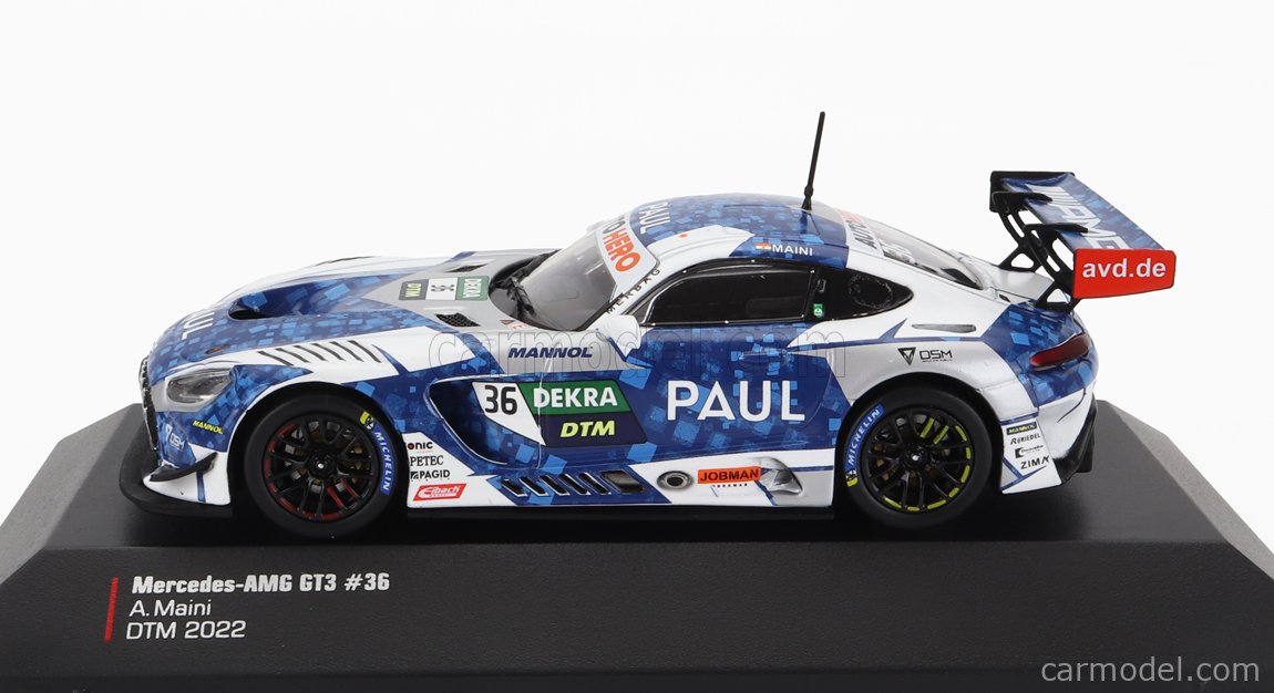 IXO-MODELS HRT-I-AMG-22-4336-DT Masstab: 1/43 | MERCEDES BENZ AMG GT3 ...