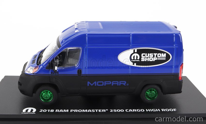 GREENLIGHT 86155-GRE Scale 1/43 | DODGE RAM 2500 PROMASTER VAN CARGO ...