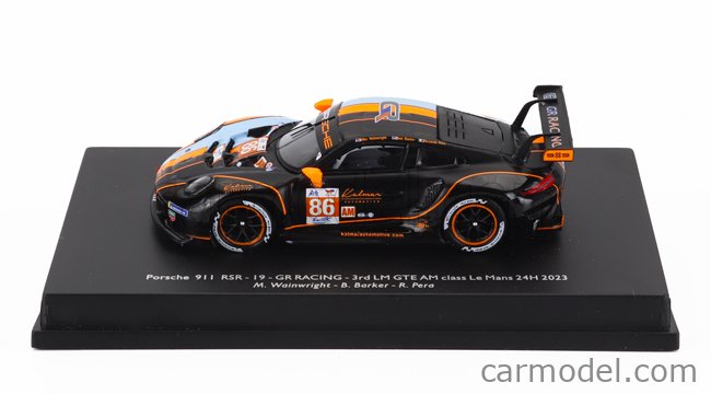 SPARK-MODEL 87S168 Scala 1/87 | PORSCHE 911 991-2 RSR-19 4.2L TEAM GR RACING GULF N 86 24h LE ...