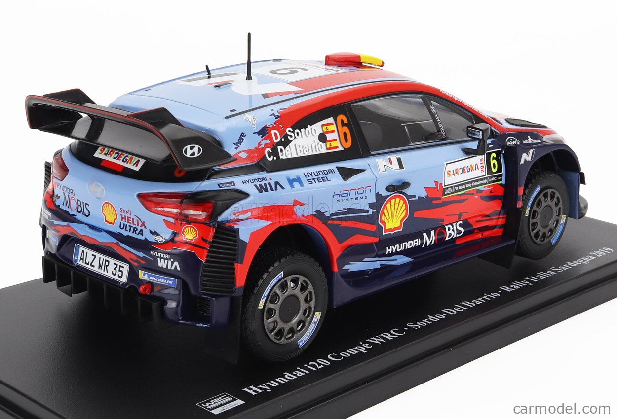 EDICOLA HACWRCFIACOLL504 Scale 1/24 | HYUNDAI i20 COUPE WRC N 6 WINNER ...