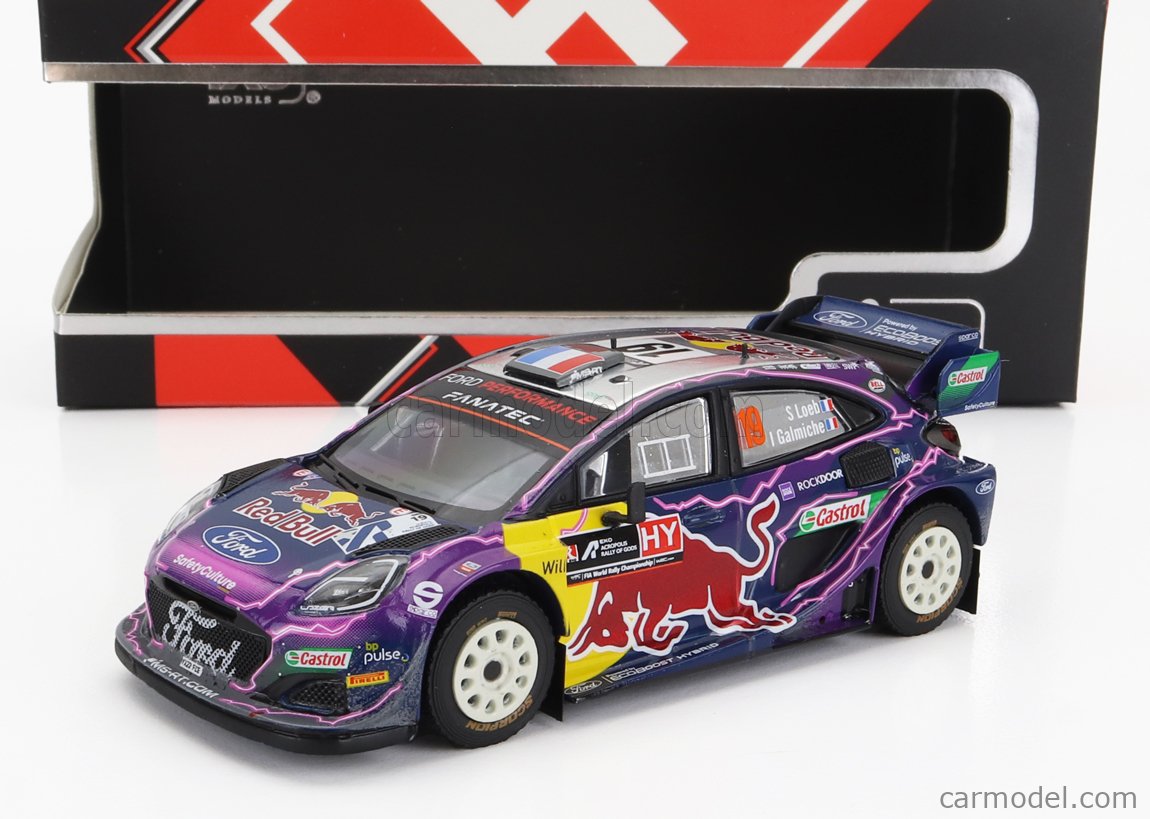 IXO-MODELS RAM871.22 Echelle 1/43 | FORD ENGLAND PUMA RALLY1 RED BULL ...