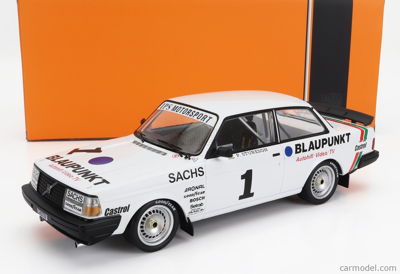 IXO-MODELS 18RMC106.22 Scala 1/18 | VOLVO 240 TURBO TEAM IPS RACING ...