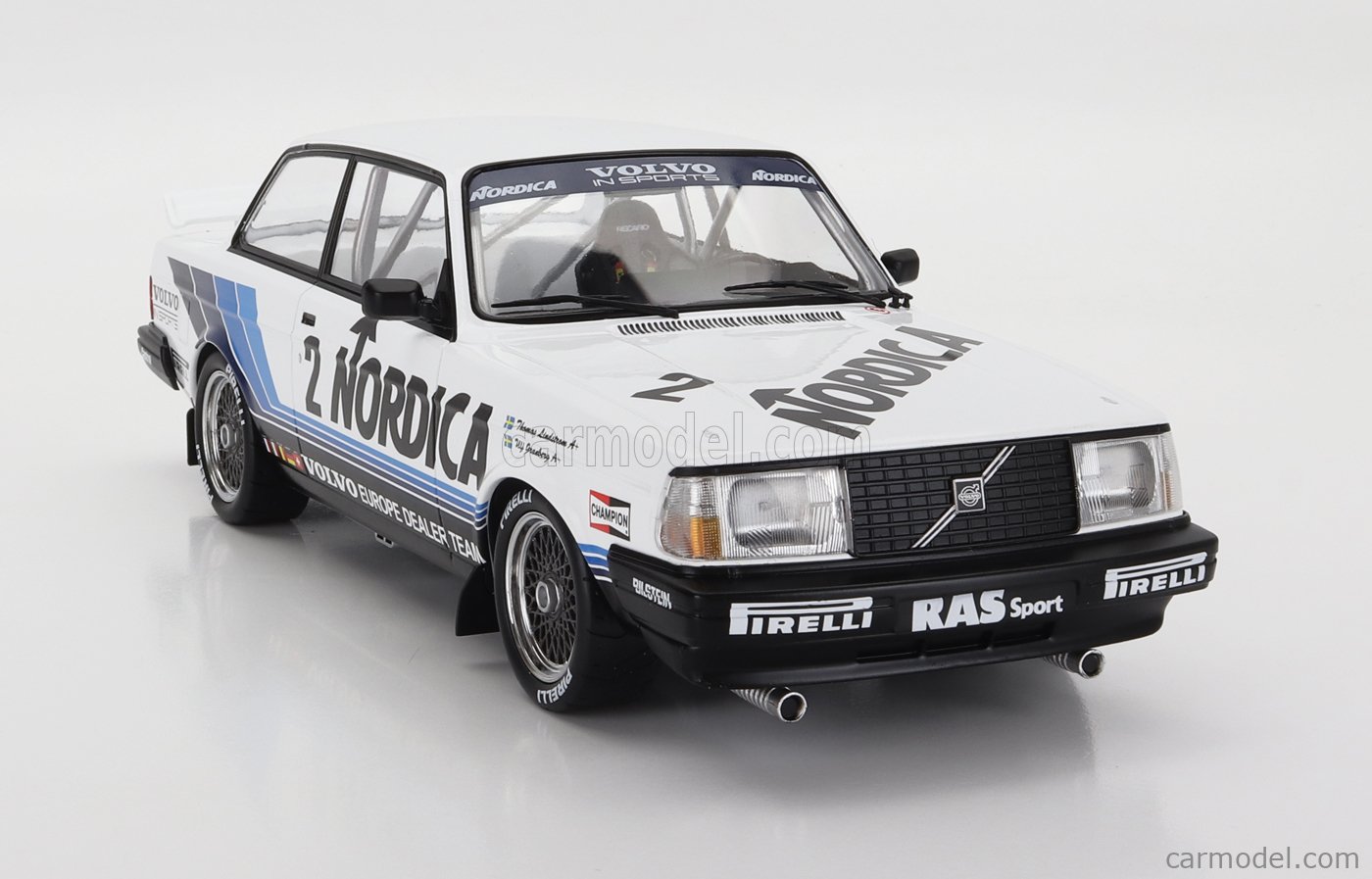 IXO-MODELS 18RMC088.22 Scale 1/18 | VOLVO 240 TURBO TEAM NORDICA RAS ...