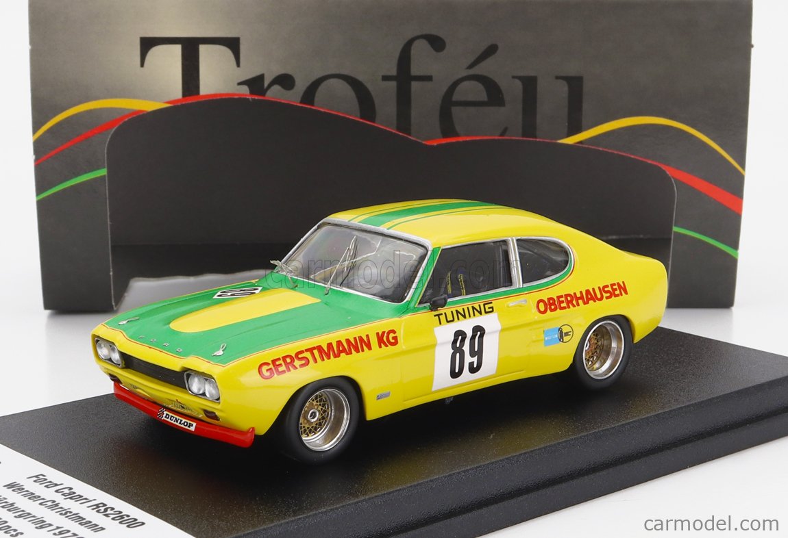 TROFEU TRRDE42 Scale 1/43 | FORD ENGLAND CAPRI 2600 RS N 89 2nd ...