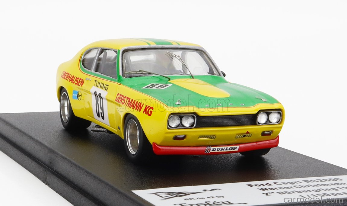 TROFEU TRRDE42 Scale 1/43 | FORD ENGLAND CAPRI 2600 RS N 89 2nd ...