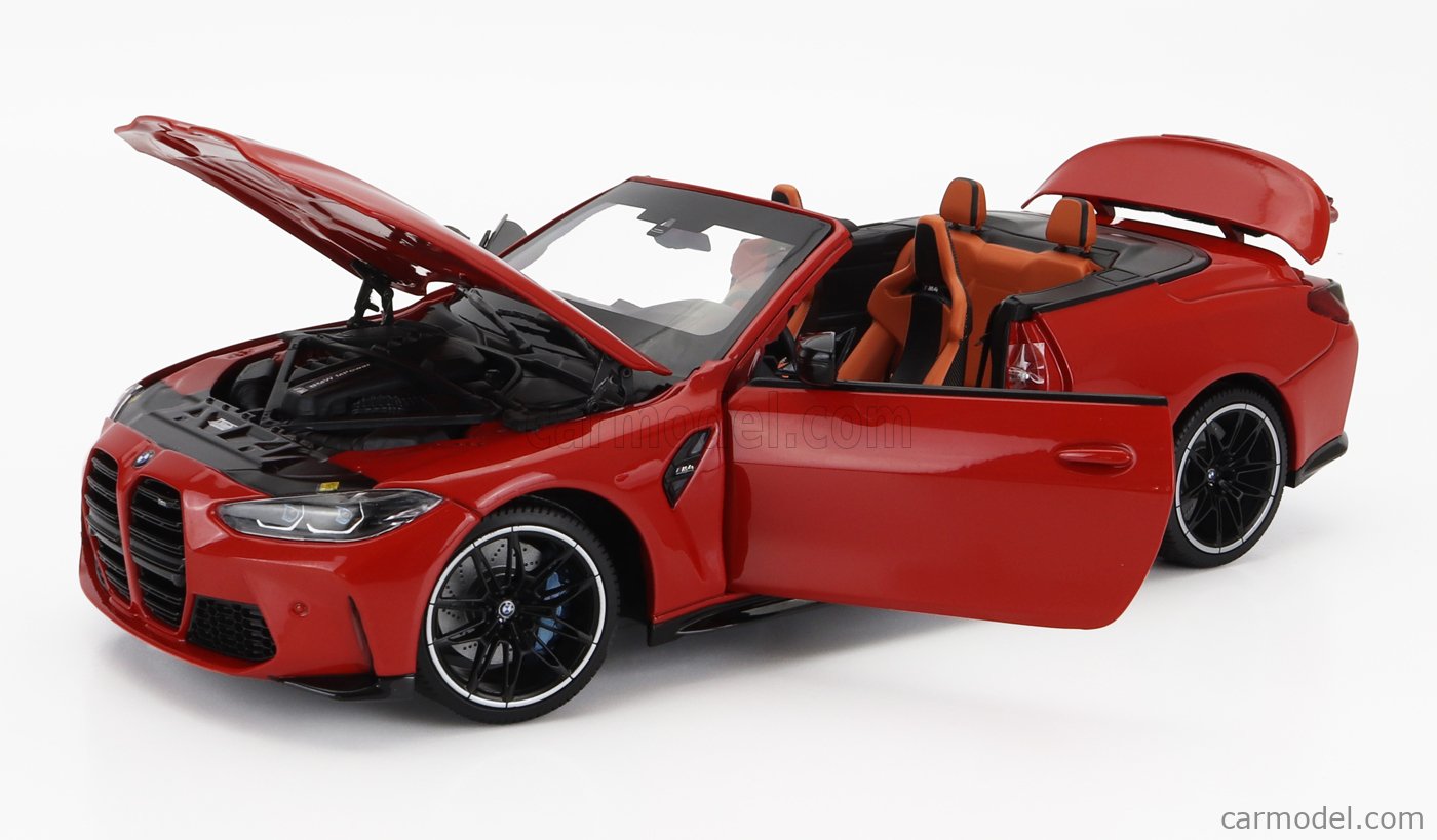 MINICHAMPS 110021030 Scale 1/18 | BMW 4-SERIES M4 (G83) CABRIOLET 2020 RED