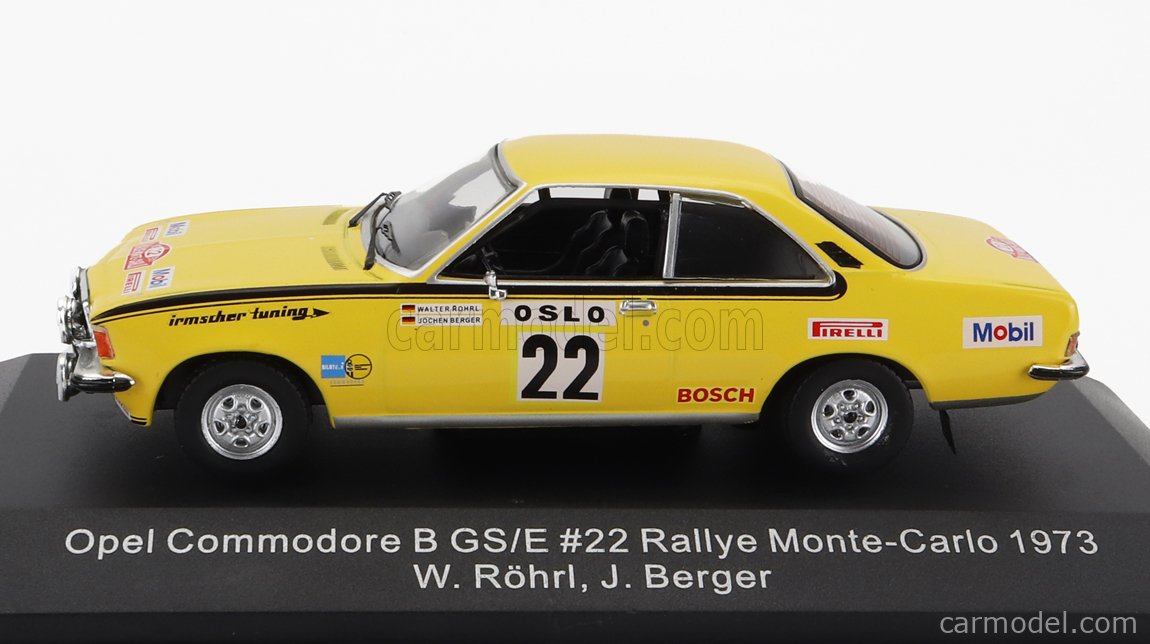 CMR WRC026 Echelle 1/43 | OPEL COMMODORE B GS/E (night version) N 22 ...