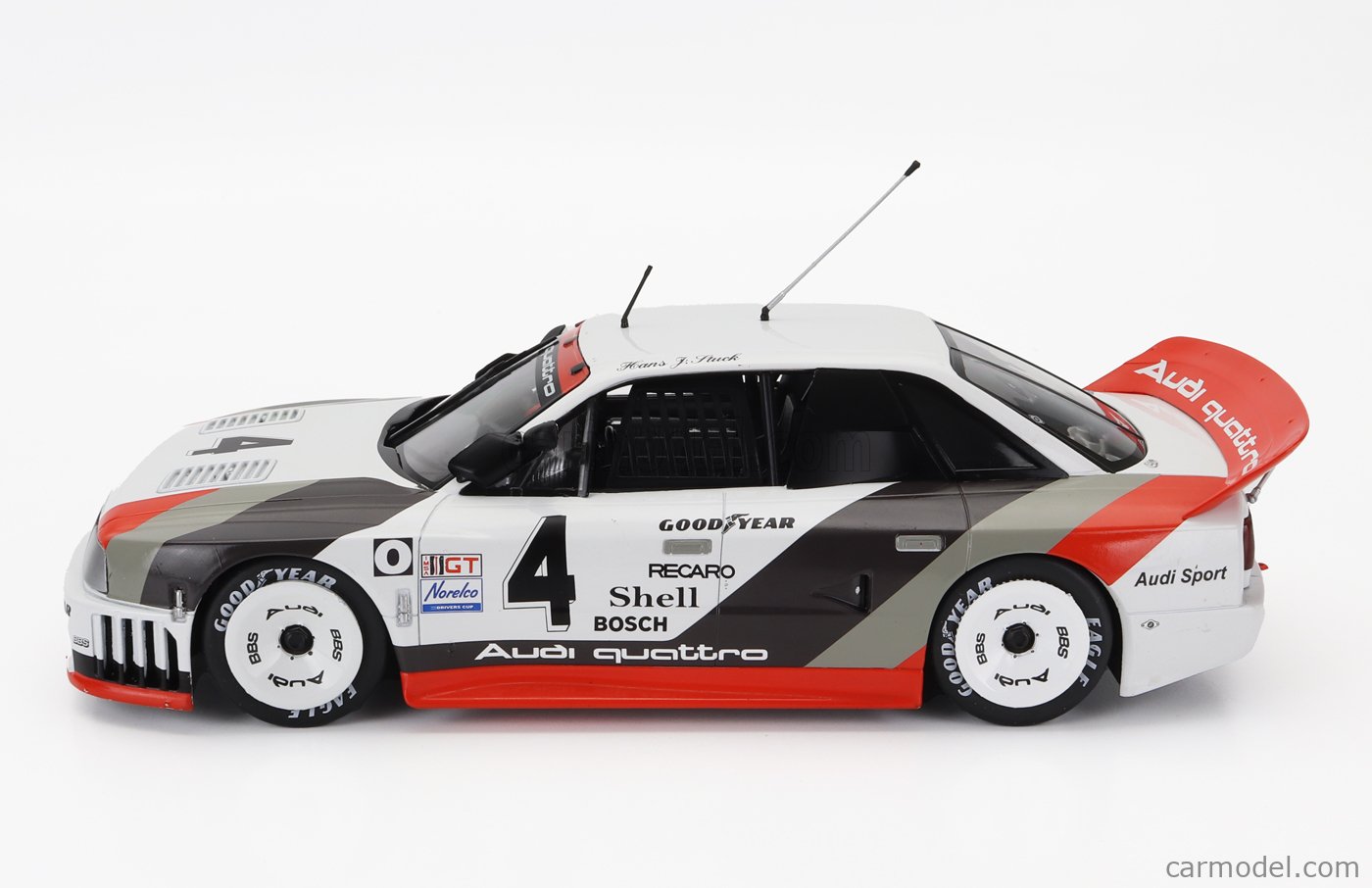 WERK83 W1806001 Scale 1/18 | AUDI 90 QUATTRO TEAM AUDI SPORT N 4 WINNER ...