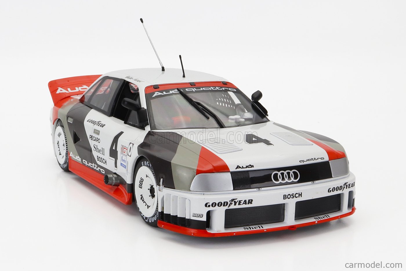 WERK83 W1806001 Scale 1/18 | AUDI 90 QUATTRO TEAM AUDI SPORT N 4 WINNER ...