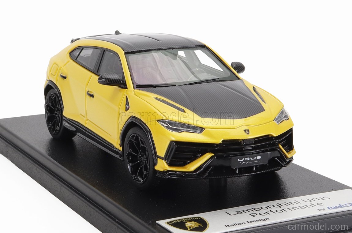 LOOKSMART LS537B Scale 1/43 | LAMBORGHINI URUS PERFORMANTE 2022 GIALLO ...