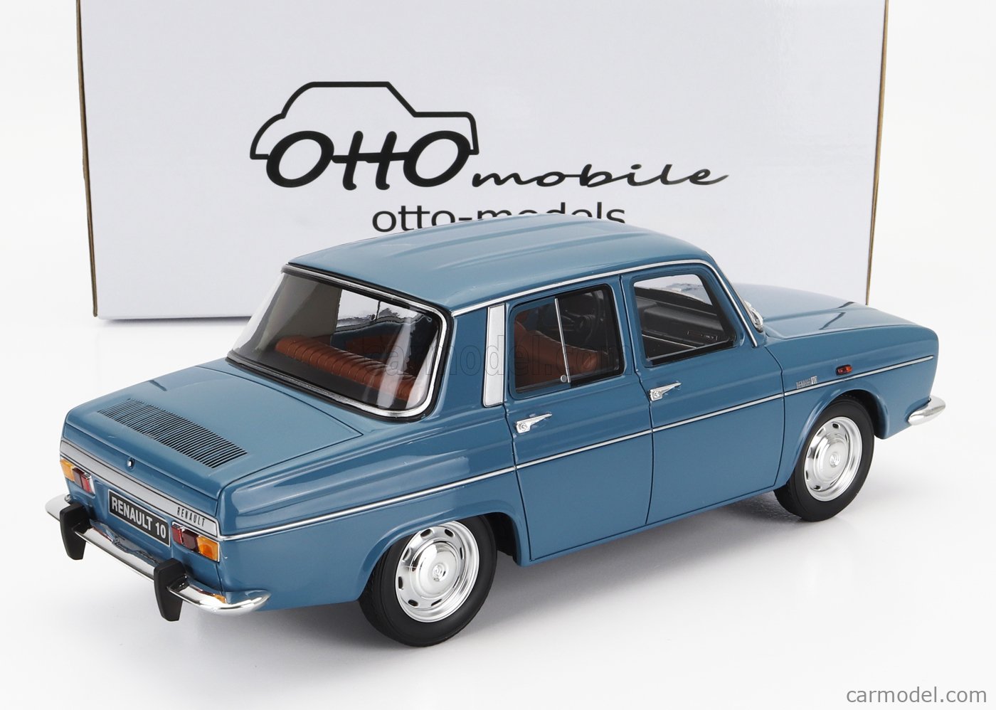 OTTO-MOBILE OT1029 Scale 1/18 | RENAULT R10 MAJOR 1970 BLUE