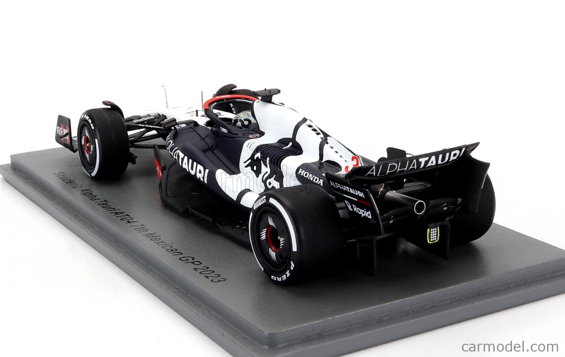 SPARK-MODEL S8914 Scale 1/43 | ALPHA TAURI F1 AT04 TEAM ALPHA TAURI N 3 MEXICO GP 2023 DANIEL ...