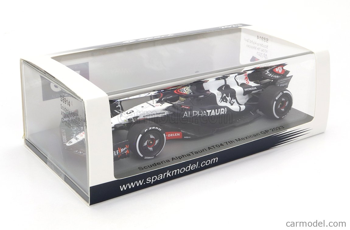 SPARK-MODEL S8914 Scale 1/43 | ALPHA TAURI F1 AT04 TEAM ALPHA TAURI N 3 ...