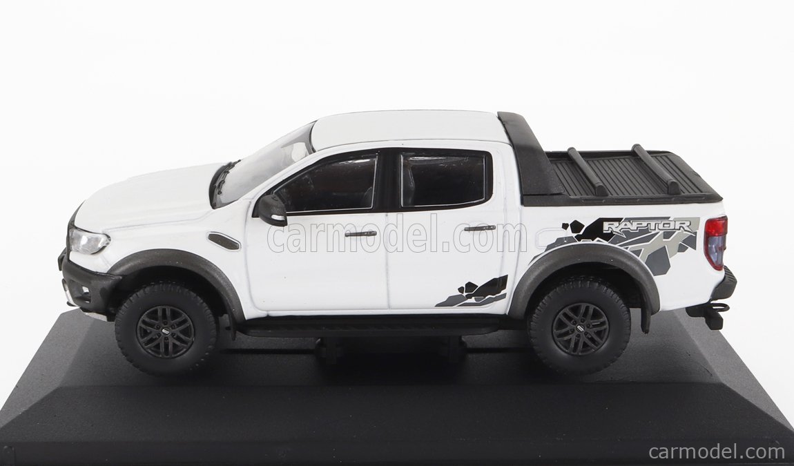 VANGUARDS VA15203 Scale 1/43 | FORD USA RANGE RAPTOR PICK-UP 2022 WHITE ...