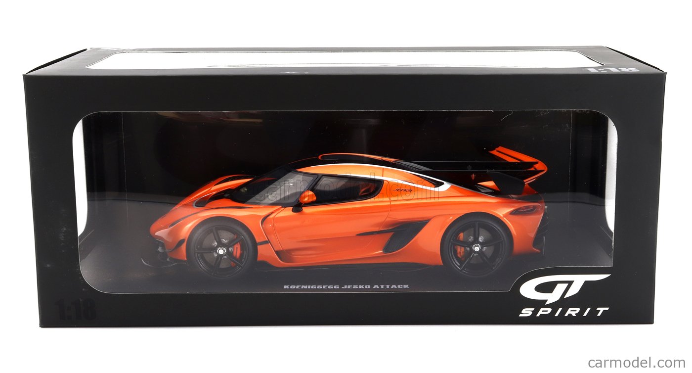 GT-SPIRIT GT898 Scale 1/18 | KOENIGSEGG JESKO 2021 TANG ORANGE