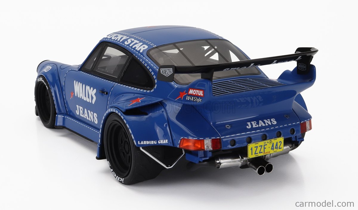 GT-SPIRIT GT448 Scale 1/18 | PORSCHE 911 964 RWB COUPE 1993 ARROW BLUE