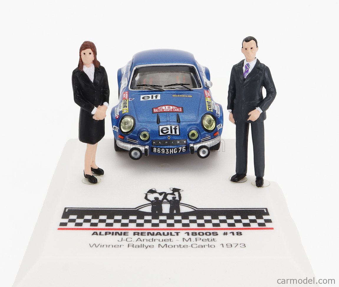 IXO-MODELS SPRM001-73 Scale 1/43 | RENAULT ALPINE A110 1800S N 18 ...