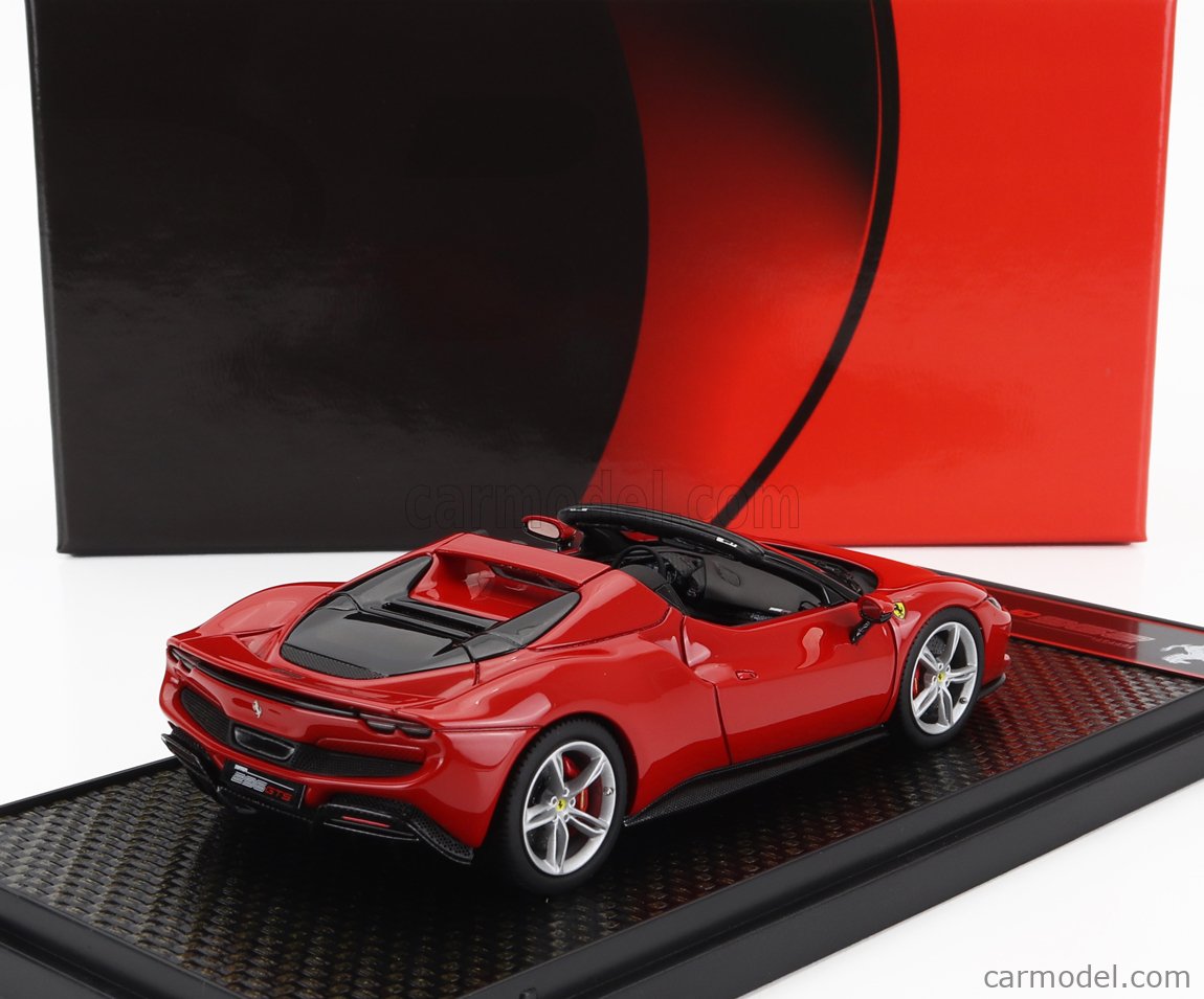 BBR-MODELS BBRC268D Scale 1/43 | FERRARI 296 GTS SPIDER 2022 - SILVER ...