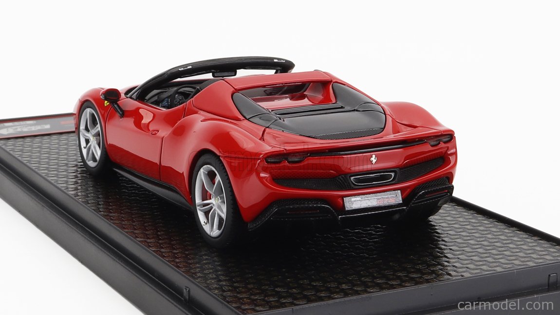 BBR-MODELS BBRC268D Scale 1/43 | FERRARI 296 GTS SPIDER 2022 - SILVER ...