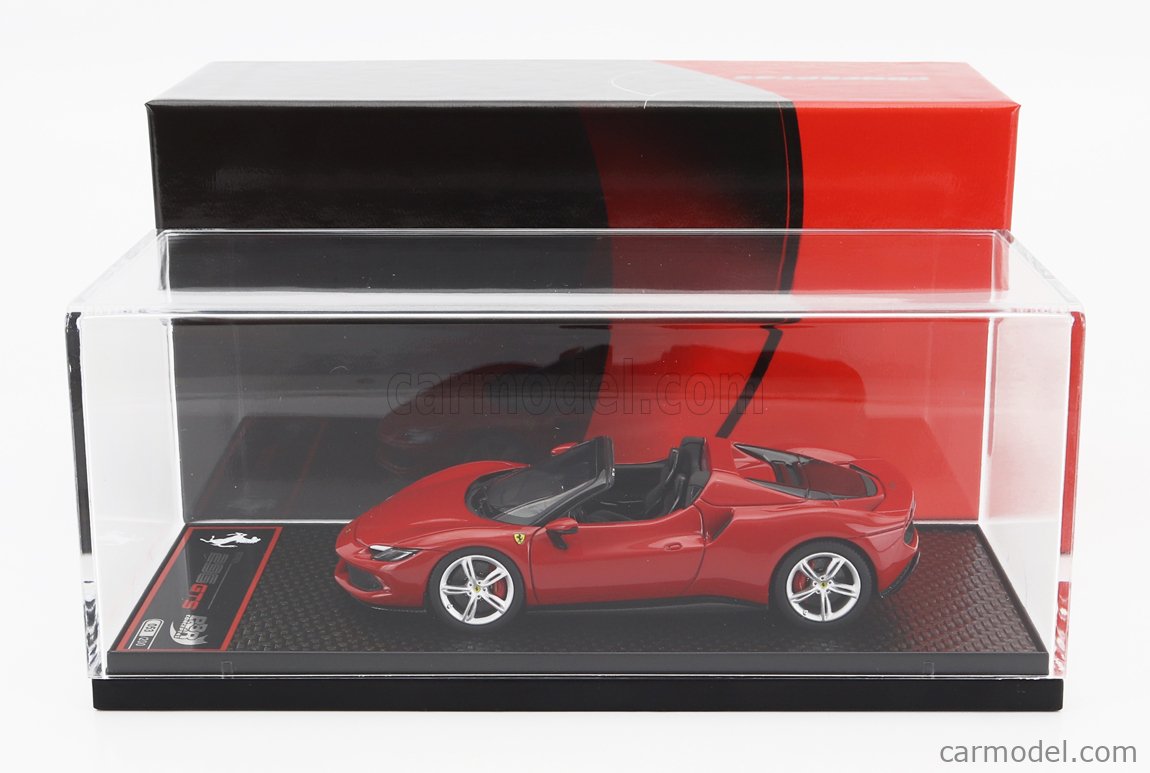 BBR-MODELS BBRC268D Scale 1/43 | FERRARI 296 GTS SPIDER 2022 - SILVER ...