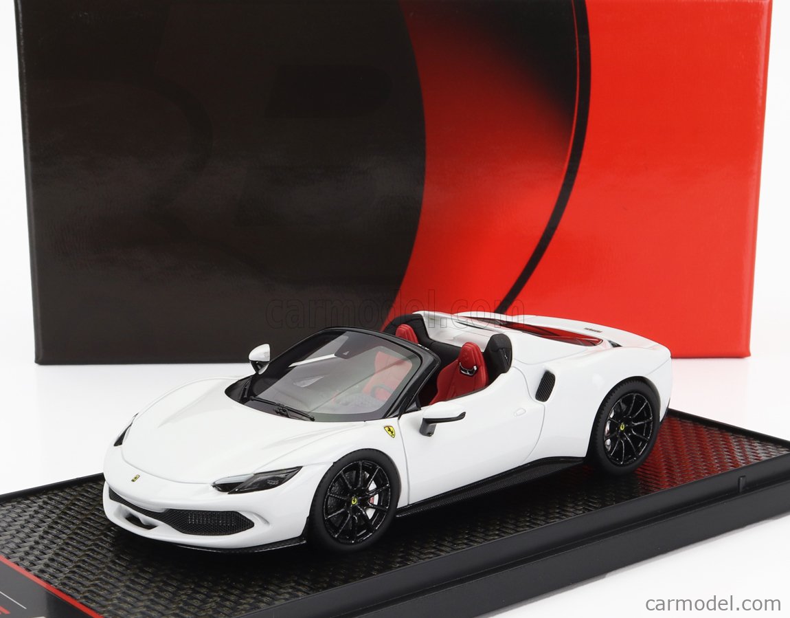BBR-MODELS BBRC268B Scale 1/43 | FERRARI 296 GTS SPIDER 2022 BIANCO ...