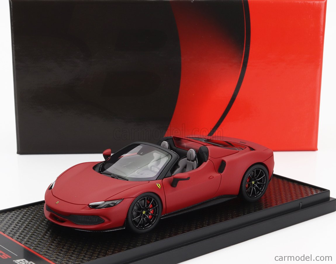 BBR-MODELS BBRC268E Scale 1/43 | FERRARI 296 GTS SPIDER 2022 ROSSO F1 ...
