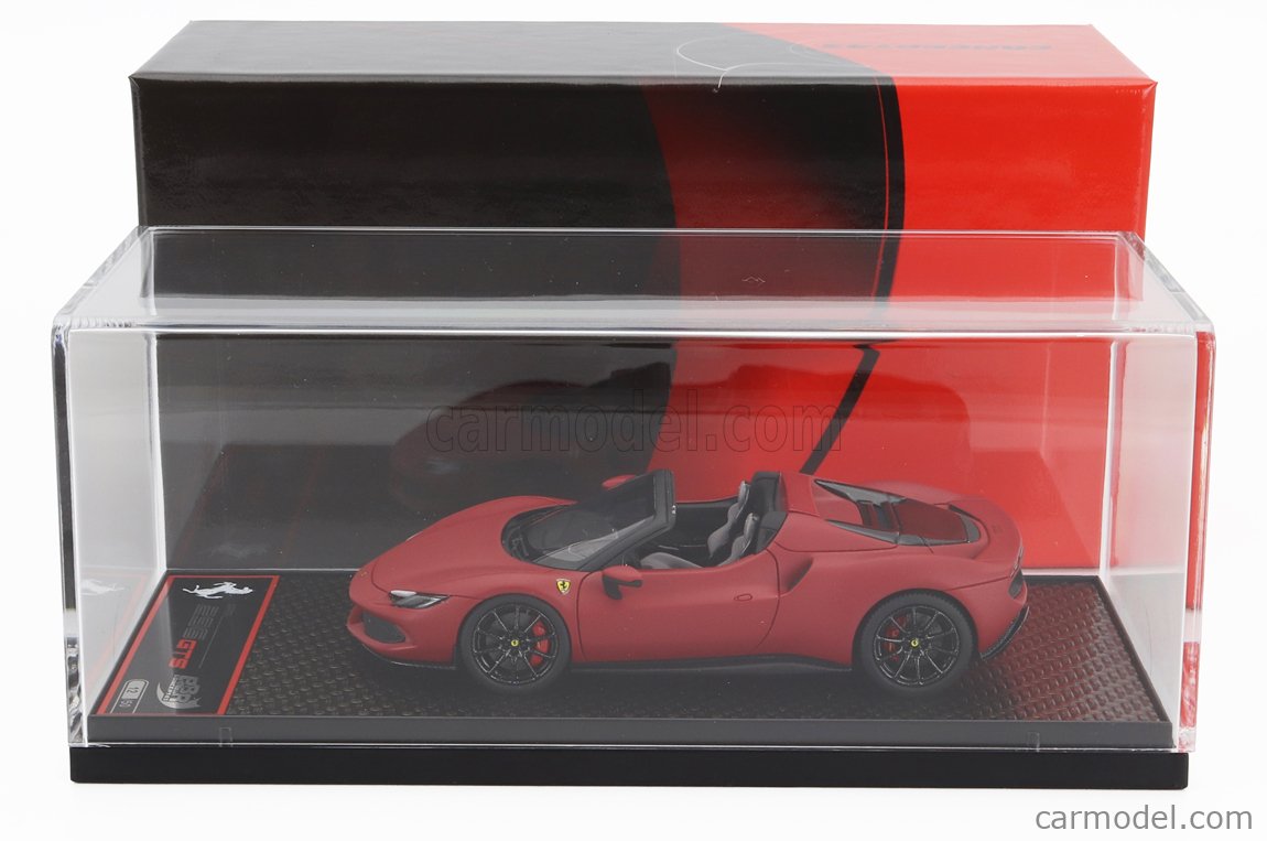 BBR-MODELS BBRC268E Scale 1/43 | FERRARI 296 GTS SPIDER 2022 ROSSO F1 ...